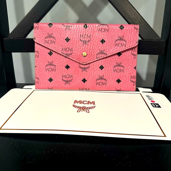 MCM | Bags | Mcm Pink Envelope Bag | Poshmark